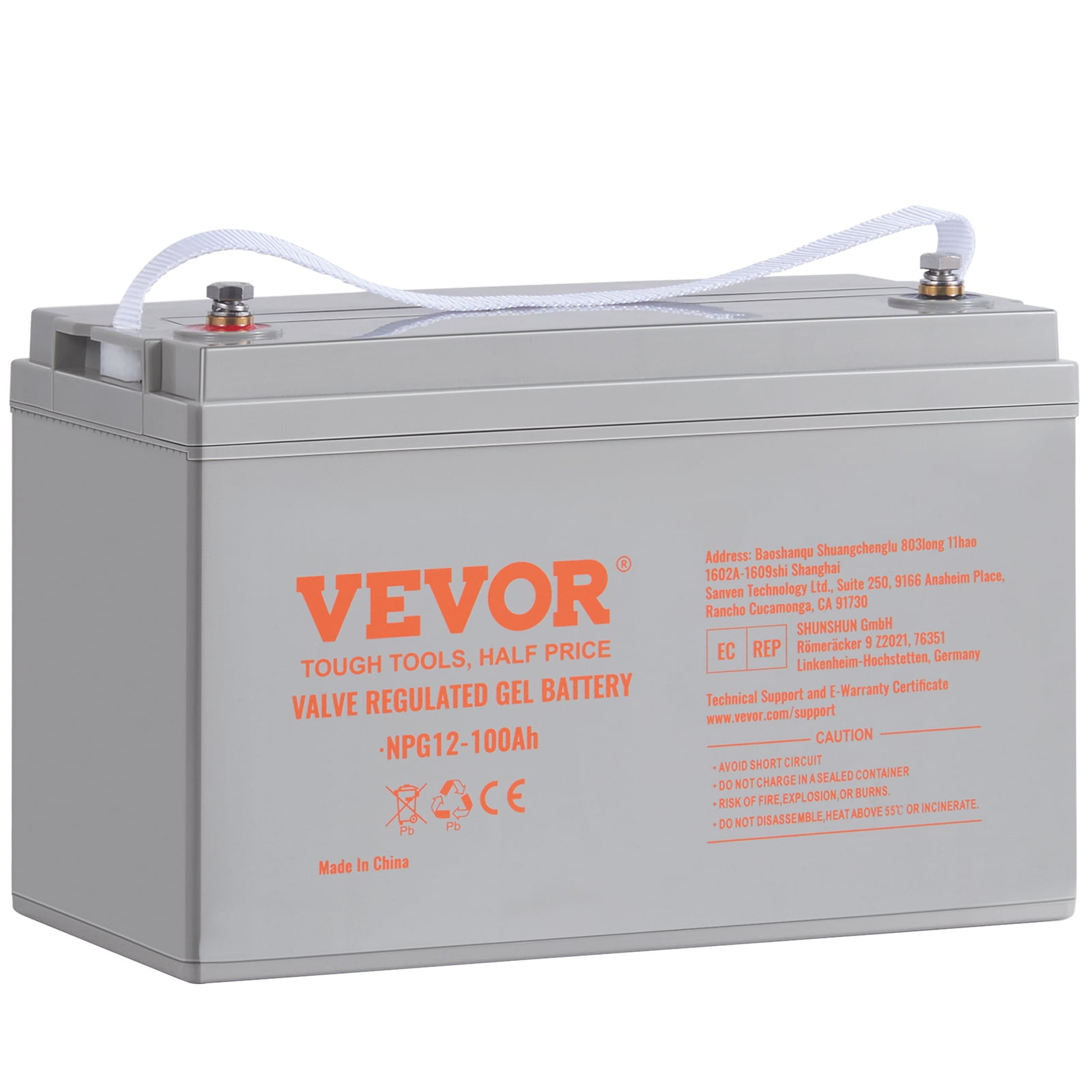 Click here for Vevor Deep Cycle Battery  12v 100 Ah  Agm Marine R... prices