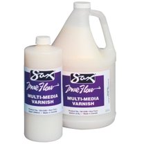 Sax True Flow Tempera Varnish, Gloss Finish, Quart - Walmart.com