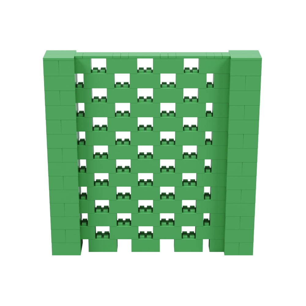 EverBlock 7’ x 7’ Open Stagger Wall Kit | Modular Building Blocks ...