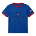 Fshinging Essentials Womens Tees Tops Basic Shirts Color Block Letter ...