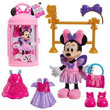 Disney Junior Minnie Mouse Ultimate Mansion Dollhouse Playset, Mini ...