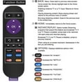 Roku Streaming Box/Media Player Remote 1 [Does Not Support Roku Stick ...