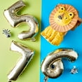 16" Gold Number 6 Foil Balloon, by Way To Celebrate - Walmart.com