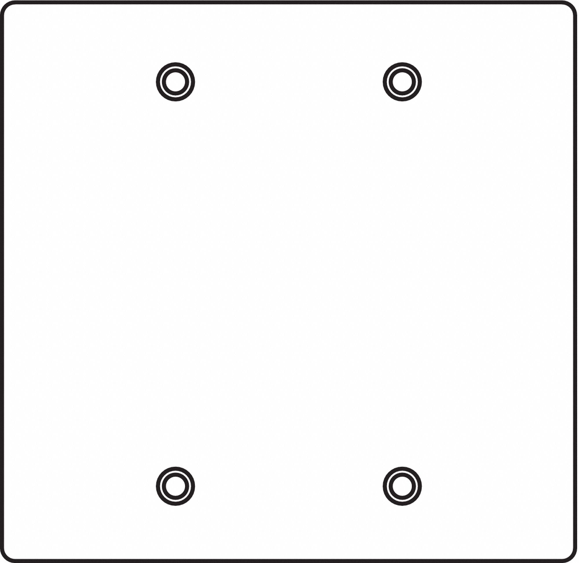 Killark Weatherproof Cover,1.40" D,For Blank 2FBC - Walmart.com