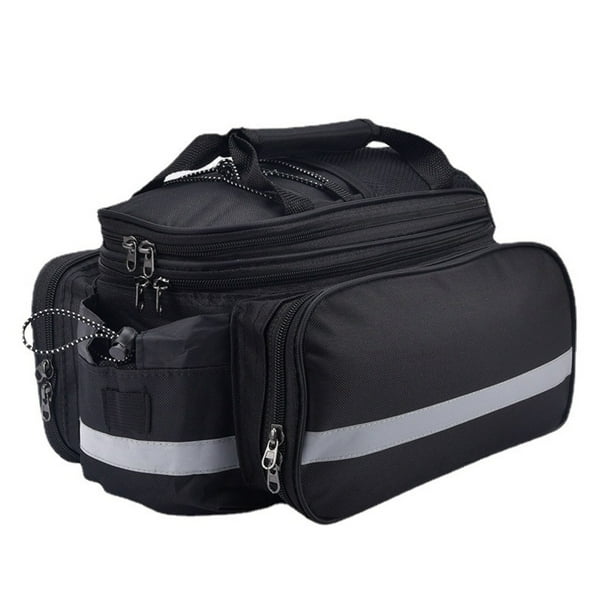 Large & waterproof pannier rack bag - 27L capacity - bicycle bag for ...