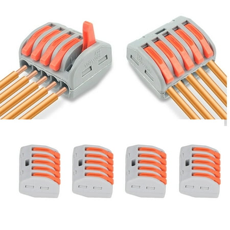 Lever Nut Connector Lever Nut Connector 5 Way Compact Wire Fast ...