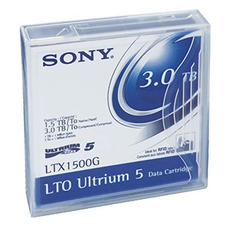Sony LTO Ultrium5 Data Cartridge 1.5TB/3.0TB Rewritable LTX1500GR ...