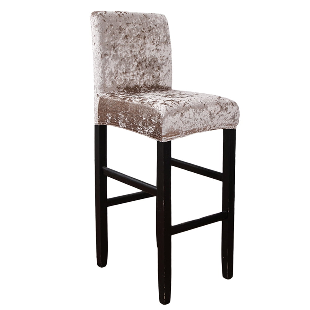 DYstyle Stretch Bar Stool Cover Height Side Counter Pub Armless ...