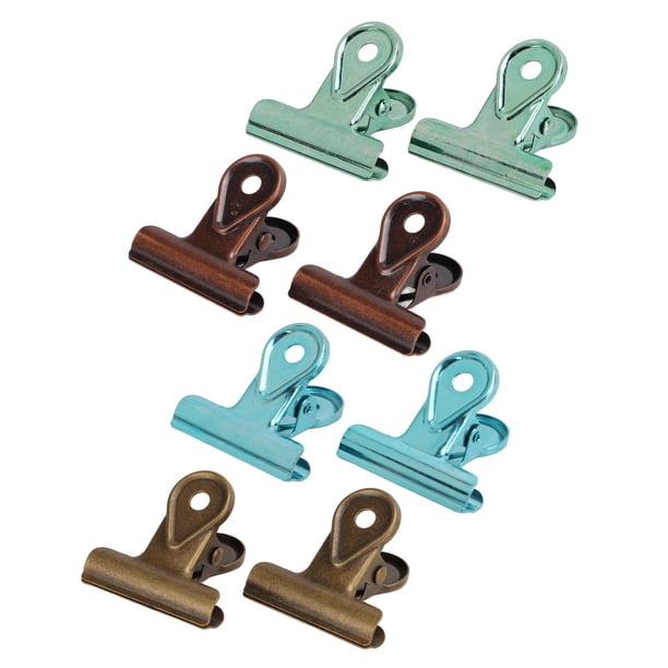 Bag Clips, Glossy Appearance 4 Different Colors Small Portable Spring ...