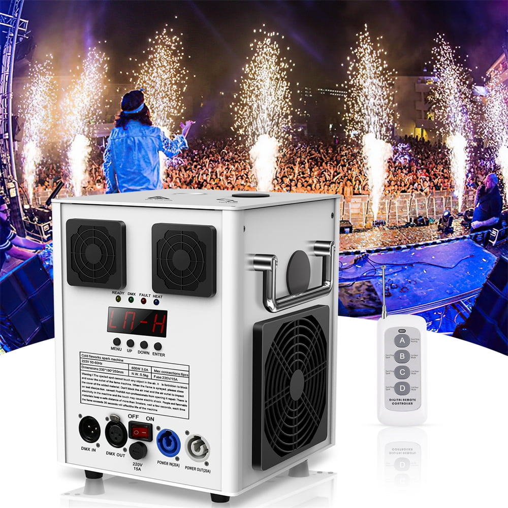 Cold Spark Firework Machine with Remote DMX Control Stage Equipment ...