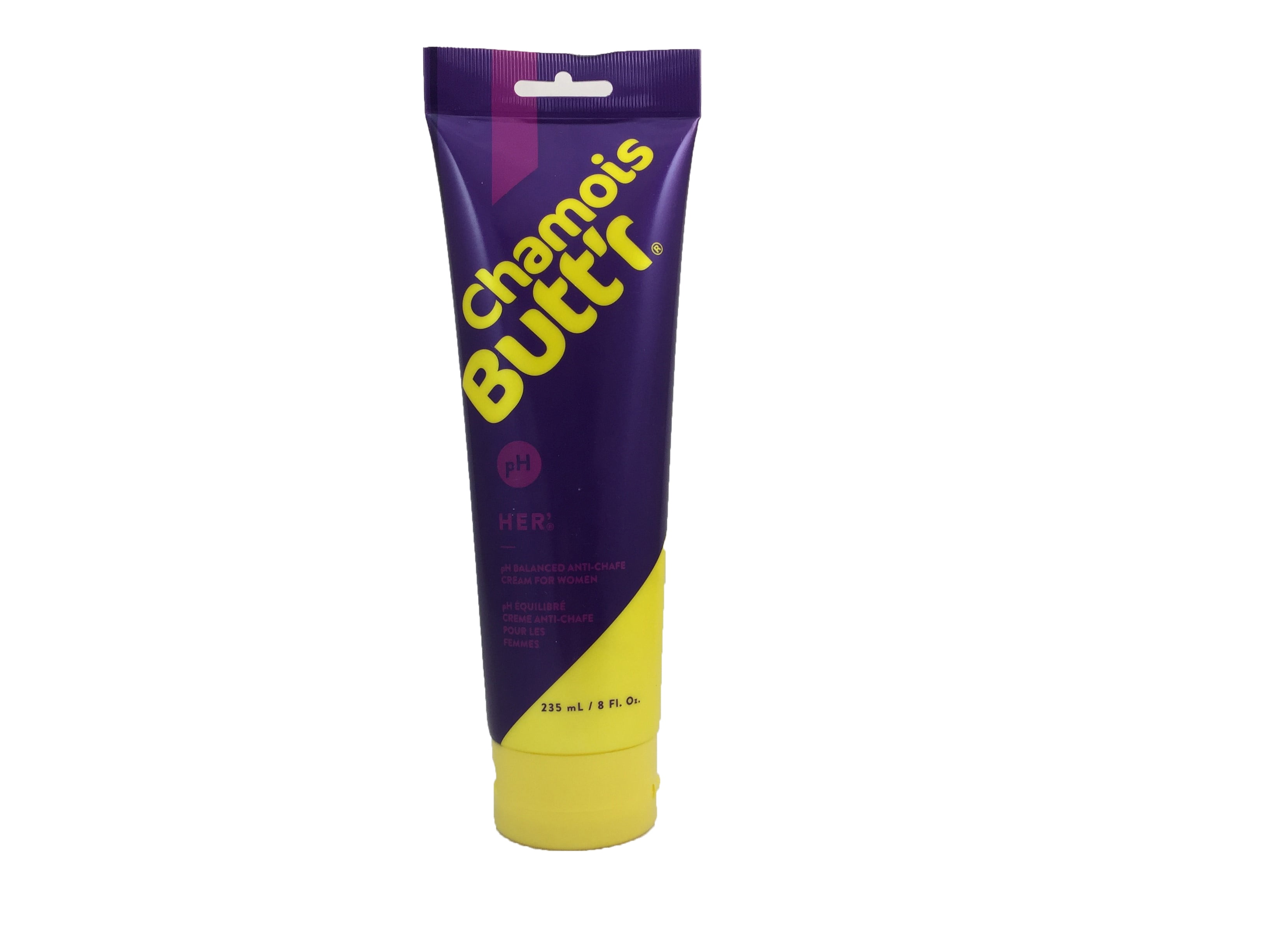 Chamois Butt'r Her' Anti-Chafe Cream, 8 ounce tube - Walmart.com