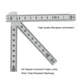 ROZYARD Folding Meter Stick Foldable Ruler for Metric Measurement ...