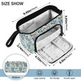 ALAZA Cartoon Pandas Skating Pencil Pouch Big Capacity Pencil Case ...