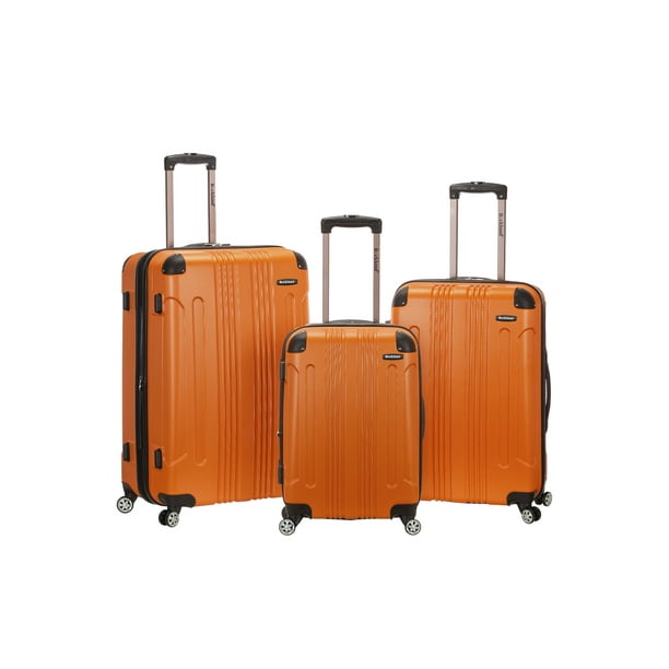 Rockland Luggage Sonic 3 Piece Hardside Spinner Luggage Set - Walmart.com