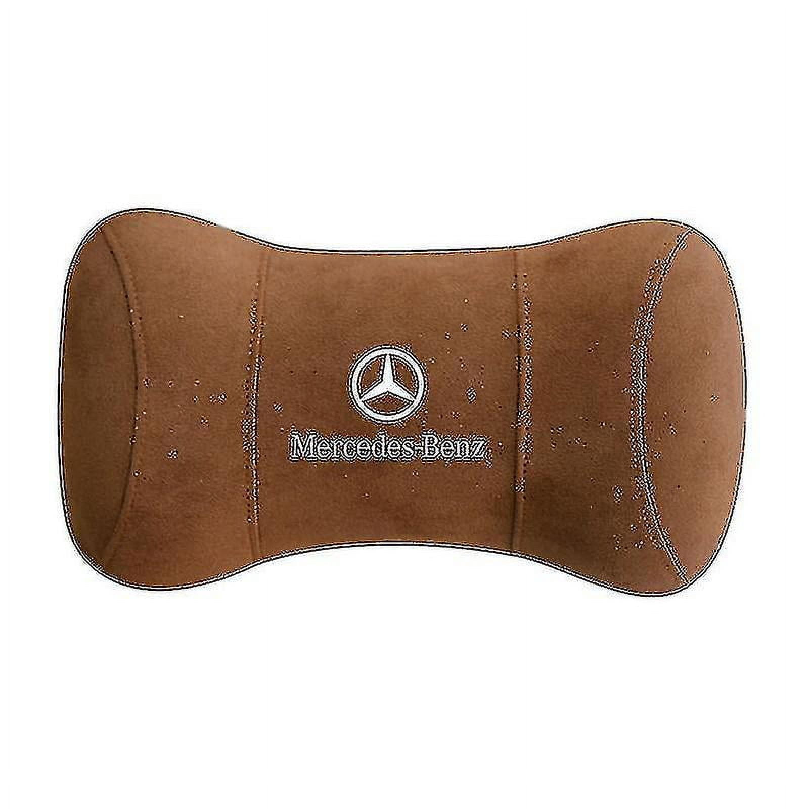 Compatible For Amg Mercedes-benz Memory Foam Headrest Pillow Car ...