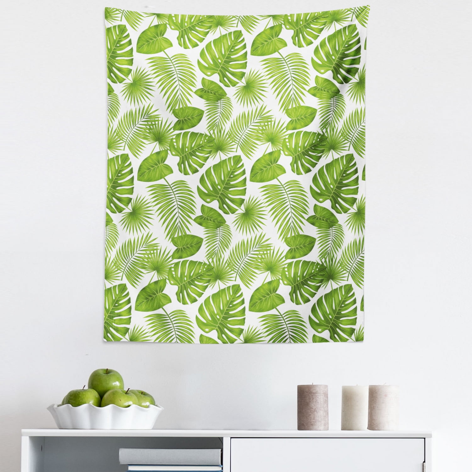 Exotic Tapestry, Repeating Tropical Forest Themed Pattern of Summer ...