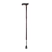 Drive Medical Lightweight Adjustable Folding Cane with T Handle, Black ...