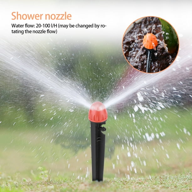Water Mist Sprinkle, Atomizing Irrigation Tool, Plastic Misting Nozzles ...