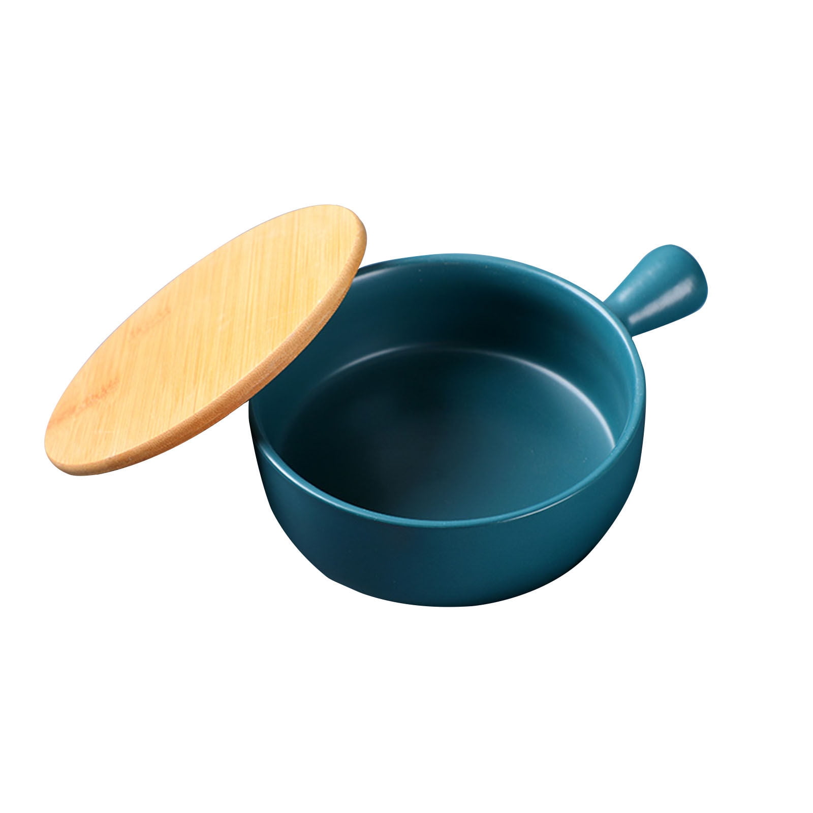 Lasagne Dish With Handle And Wooden Lid, Pasta Bake Dish For Oven ...