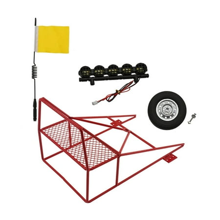juguse Rear Bucket Roll Cage Rescue Rack Remote Control Crawler 1:10 ...