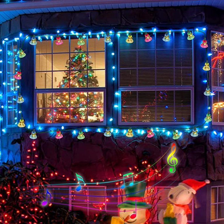 Musical Bell Christmas Lights