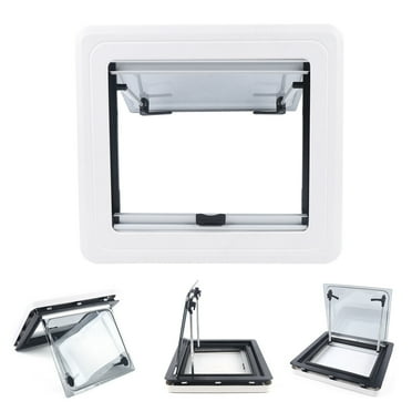 Miumaeov RV Caravan Trailer Skylight Roof Window Vent Hatch w/ LED ...