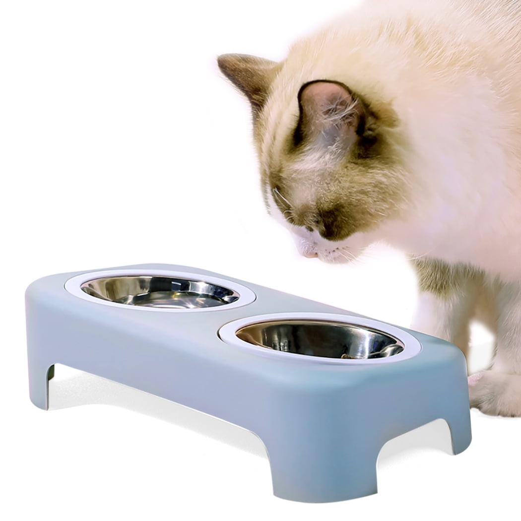 Click here for Nobrand Pet Bowl Double-Bowl Tilting Detachable St... prices