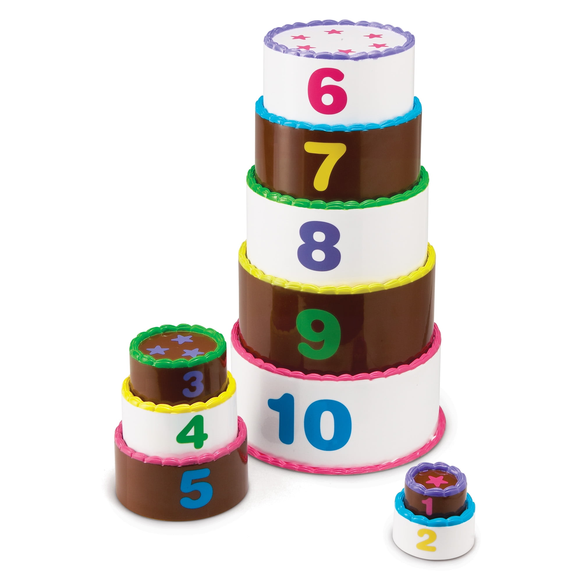 Learning Resources Smart Snacks Stack Count Cake, Early Stacking ...