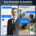 loangyunfone AI Smart Glasses with Camera, Audio, Photo, Video , real ...