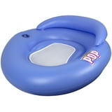 Poolmaster Water-Pop Mesh Bottom Swimming Pool Float Lounge - Blue ...