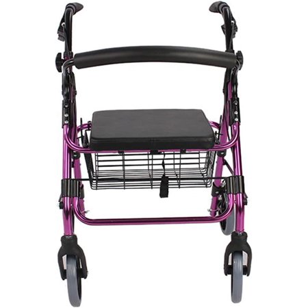 Rolling Walking Frame, Mobility Walker, Folding Lightweight Rollator ...