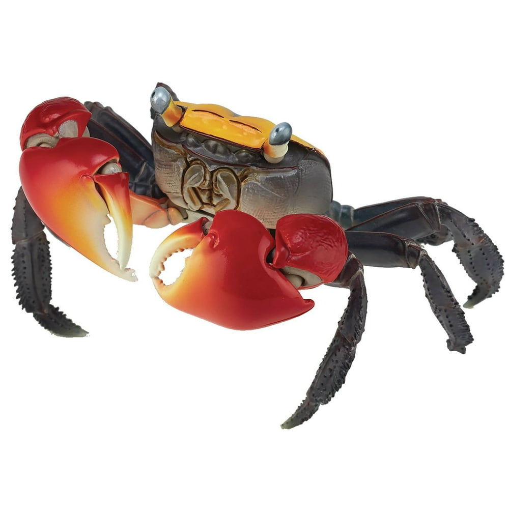 Revo Geo Red-Clawed Crab (Chiromantes Haematocheir) Action Figure ...