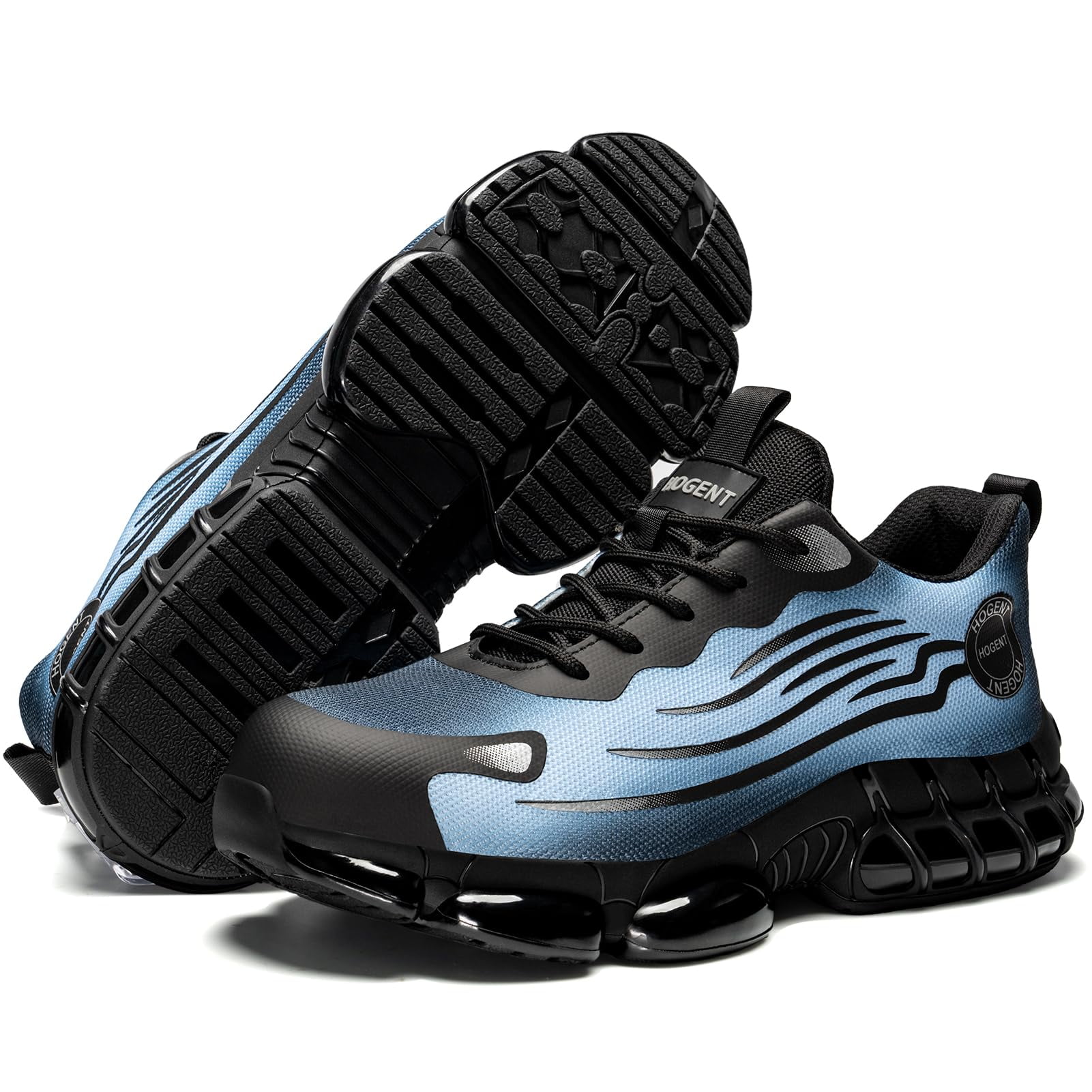 Zapatillas de trabajo con punta de acero Hogent ligeras para hombre y ...