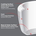 Hawkins 4.5 Litre Triply Stainless Steel Pressure Cooker, Inner Lid ...