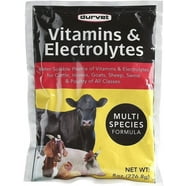 Vitamin & Electrolyte Plus 4 oz Water Soluble for Cattle, Swine ...