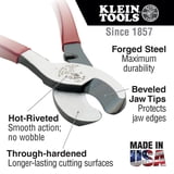 Klein Tools 63050 High Leverage Cable Cutter - Walmart.com