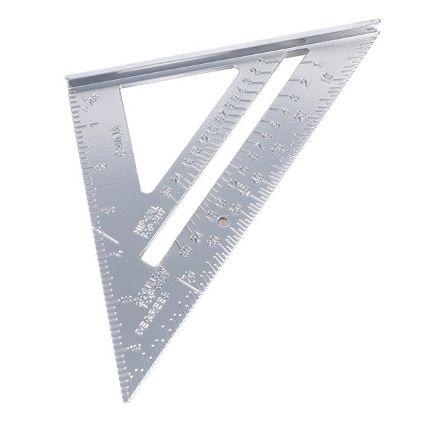 Aluminum Alloy Speed Protractor Miter For Carpenters Ruler Triangle ...