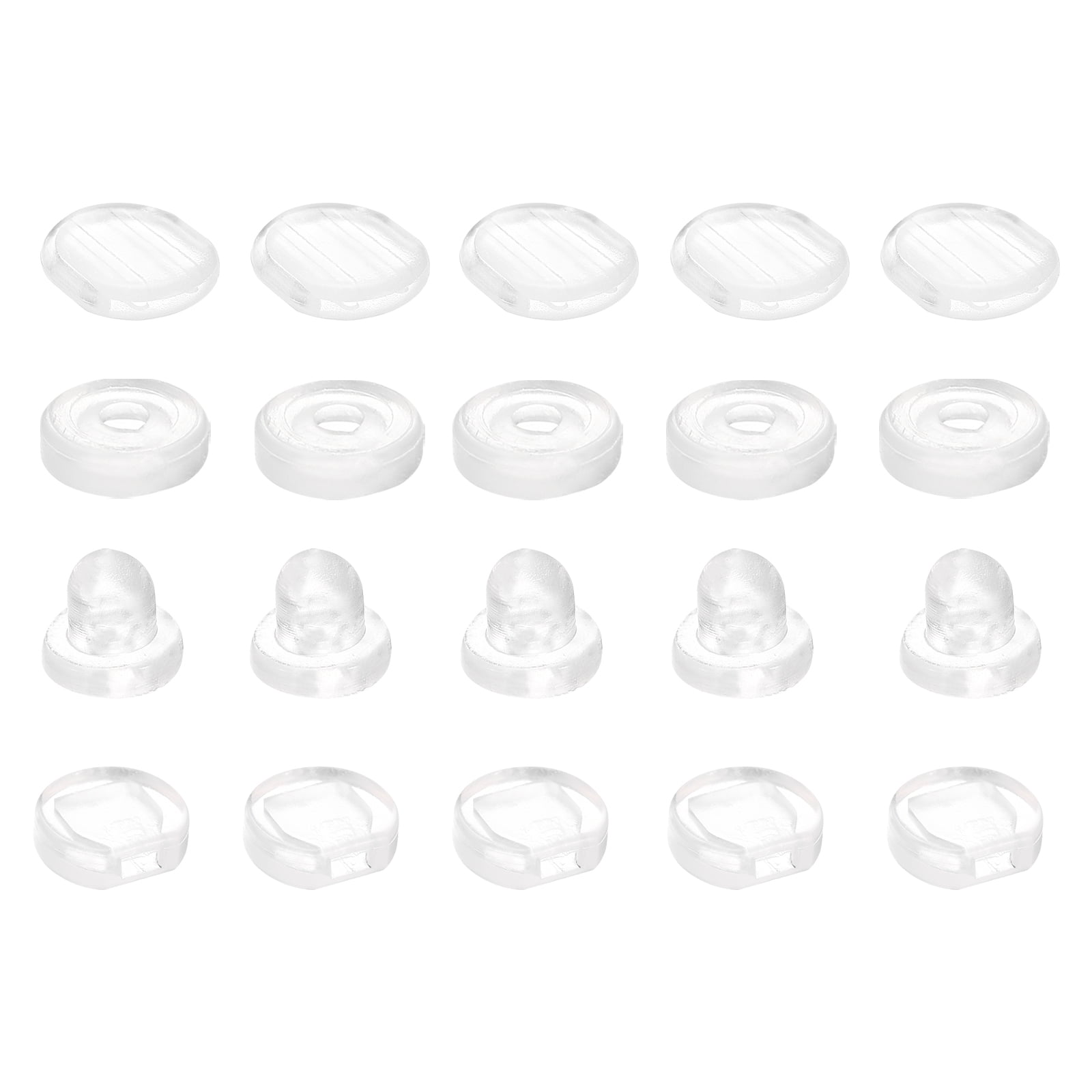 Click here for Uxcell Earring Pads  120 Pcs 4 Styles - Silicone C... prices