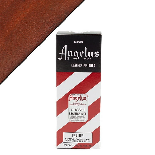 Angelus® Leather Dye, 3 oz. Russet - Walmart.com