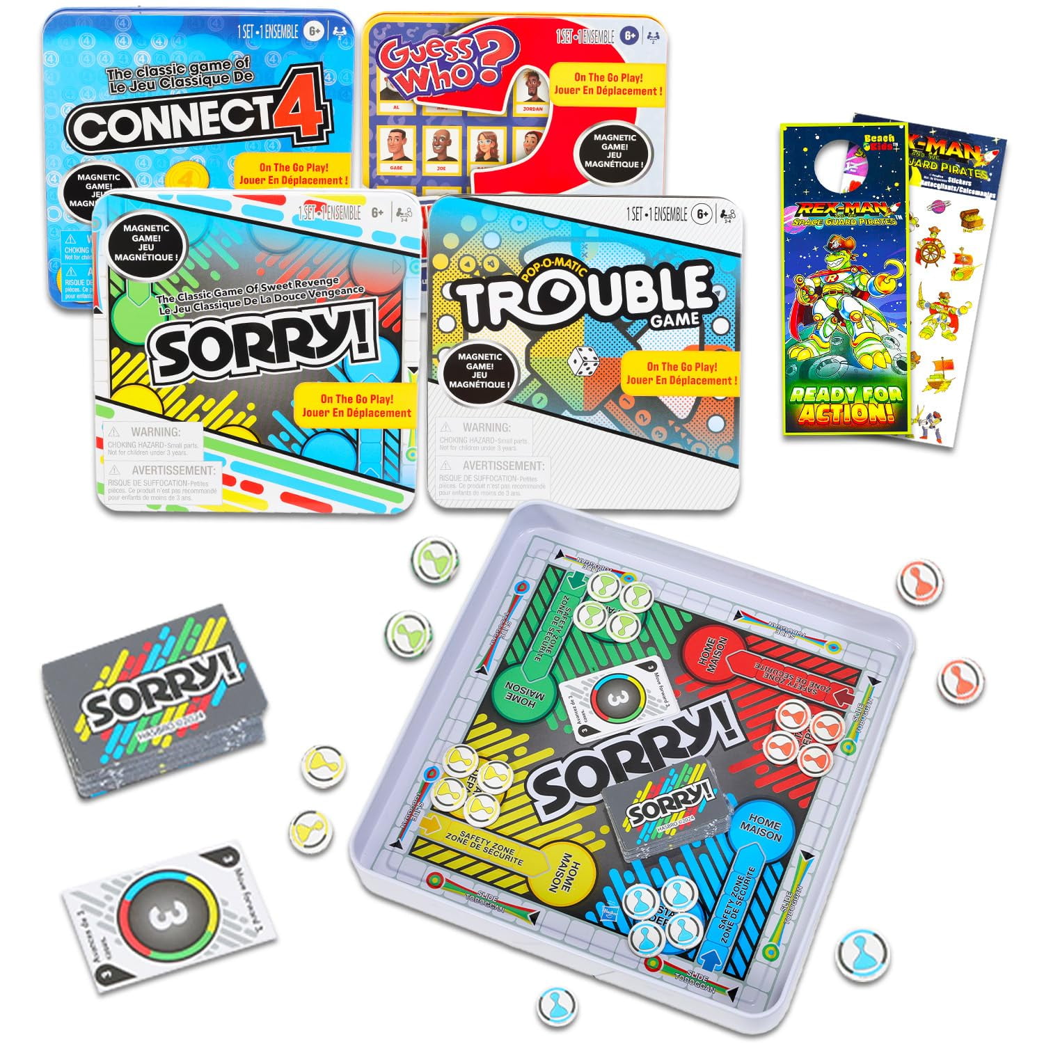 Click here for Hasbro Gaming Magnetic Game Travel Set For Kids -... prices