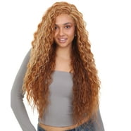 LUXLUXE Talia HD Lace Front Edgy Rounded Ringlet Curls With Fine Baby ...