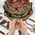 IBOHEYE 3D Wooden Puzzle Ferris Wheel Music Box Kit with LED,Rotating ...
