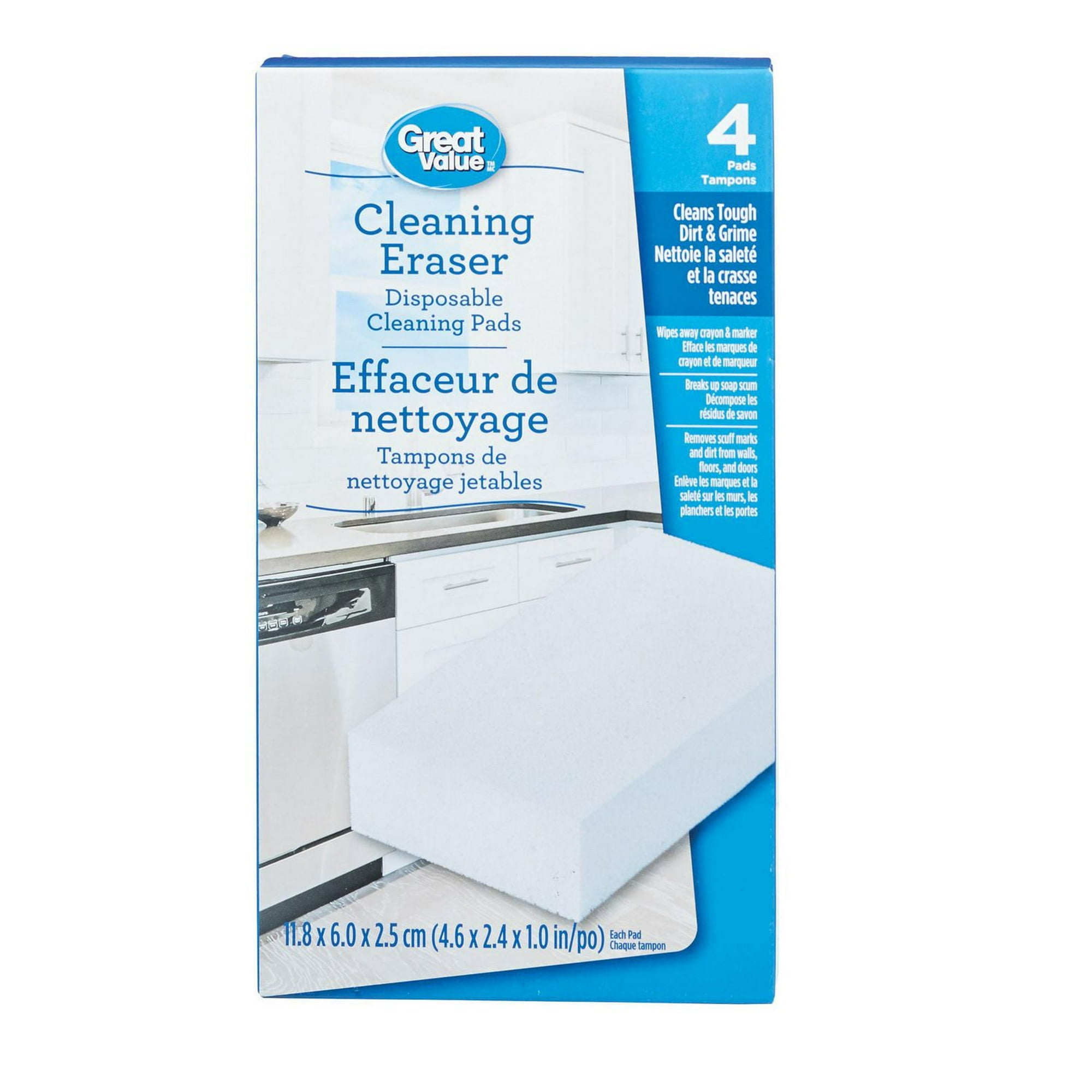 Click here for Great Value Cleaning Eraser 4.6 X 2.4 X 1.0 Inches prices
