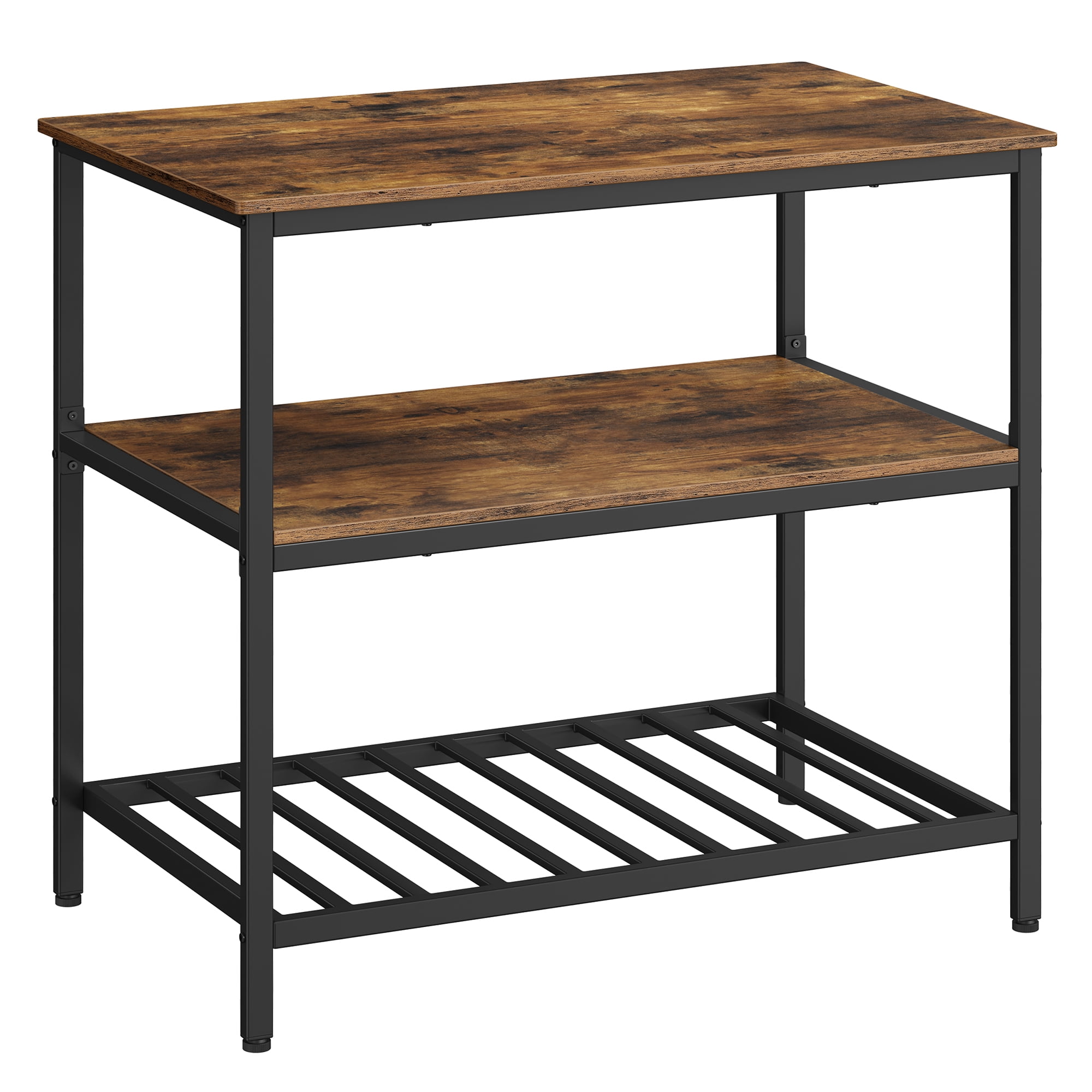 Click here for Vasagle Kitchen Island With 3 Shelves  39.4 Inches... prices