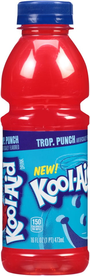 Kool-Aid Freeze Pops Variety Pack with Tropical Punch, Blue Raspberry ...