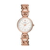 Fossil Women's Virginia Three-Hand Day-Date, Rose Gold-Tone Stainless ...