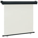 vidaXL Retractable Side Awning Roll up Window Shade Folding Privacy ...