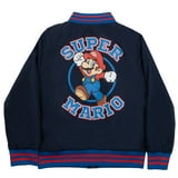 Nintendo Super Mario Bomber Jacket, It's-A Me, Mario Jacket (Sizes 4-16 ...