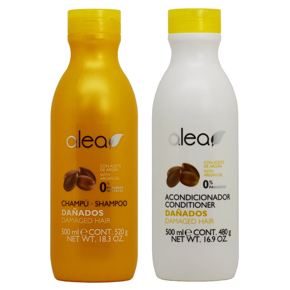 Alea Damaged Hair with Argan Oil Shampoo + Conditioner "Set" - Walmart.com