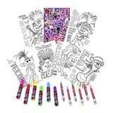 Universal Trolls World Tour Art Activity Egg with Crayons, Markers ...